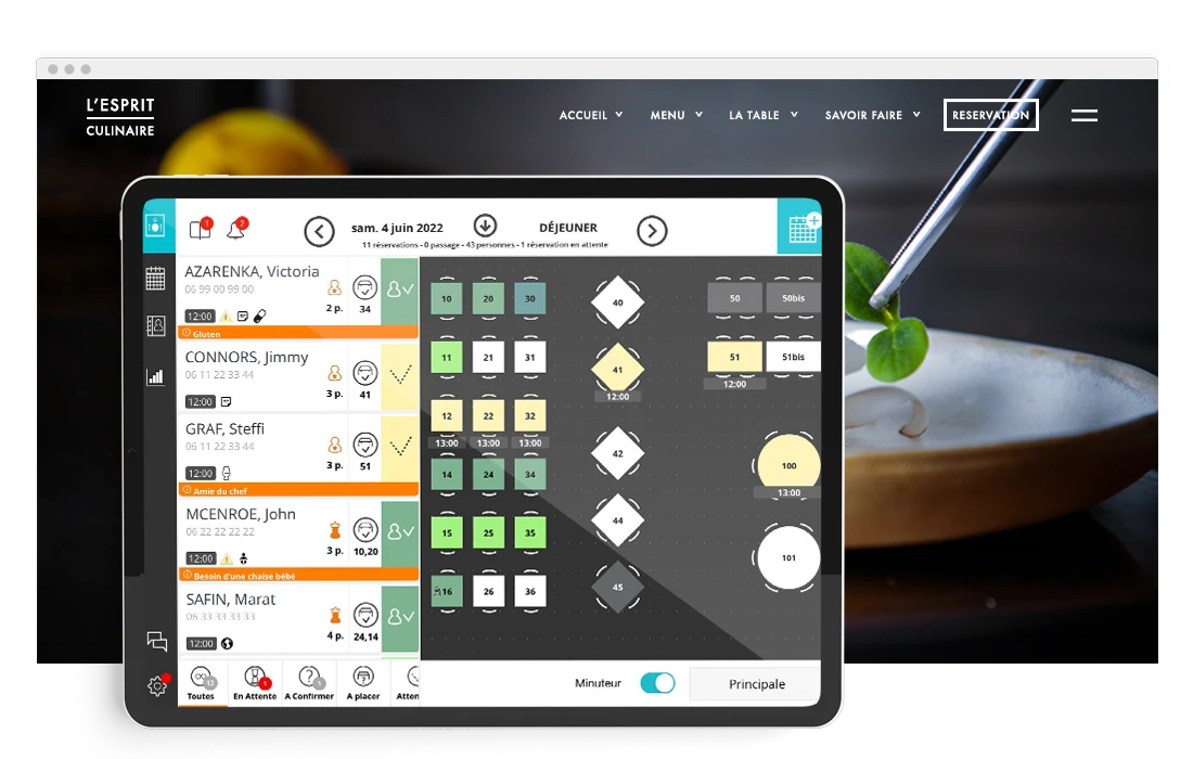 Comparatif des logiciels de réservation
